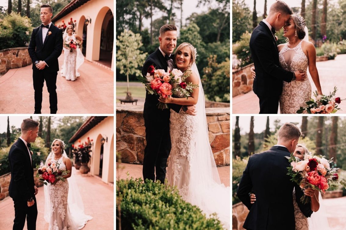 Stunning Conroe Outdoor Wedding At Madera Estates - Catalina & Jake